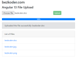 Angular 13 File Upload Example With Progress Bar Bootstrap Bezkoder