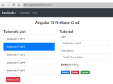 Angular 13 Firebase Crud With Realtime Database Angularfiredatabase