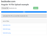 Angular 14 File Upload Example With Progress Bar Bootstrap Bezkoder