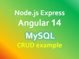 Angular 14 Node Js Express Mysql Example Crud App Bezkoder
