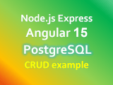 Angular 15 Node Js Express Postgresql Example Crud App Bezkoder