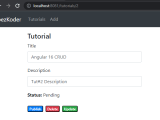 Angular 16 Crud Example With Web Api Bezkoder