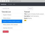 Angular 16 Node Js Express Mysql Example Crud App Bezkoder