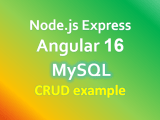 Angular 16 Node Js Express Mysql Example Crud App Bezkoder