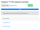 Angular 17 File Upload Example With Progress Bar Bezkoder
