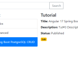 Angular 17 Spring Boot Postgresql Example Crud App Bezkoder