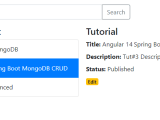 Angular 14 Spring Boot Mongodb Example Crud App Bezkoder