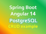 Spring Boot Angular 14 Postgresql Example Crud App Bezkoder