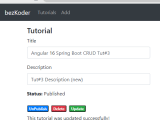 Spring Boot Angular 16 Example Crud Bezkoder