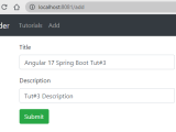 Spring Boot Angular 17 Example Crud Bezkoder