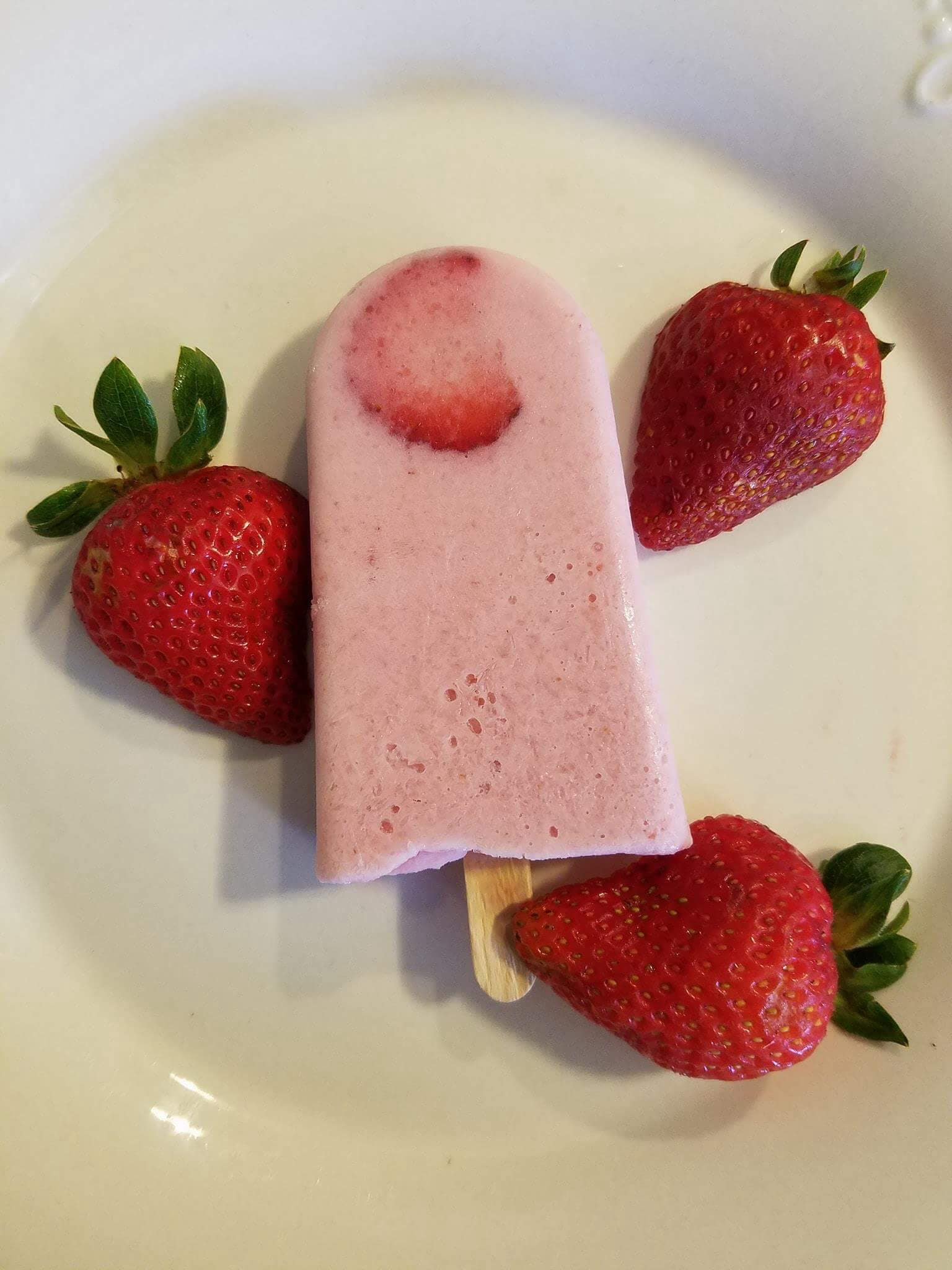 Strawberry Milk Popsicles - Gemma’s Bigger Bolder Baking