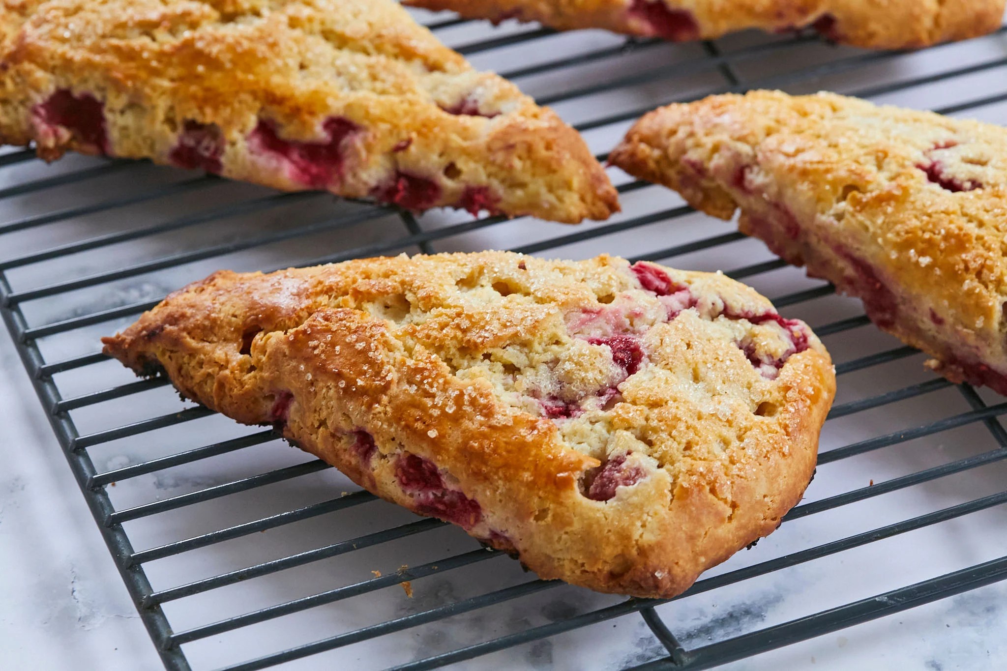 Simple Raspberry Scones - Gemma’s Bigger Bolder Baking