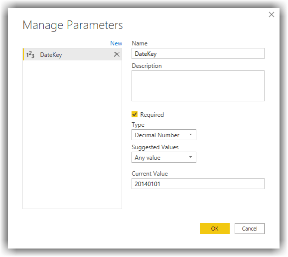 Quick Tips Power Bi Desktop Query Parameters Part 4 Passing Power Query Parameter Values To