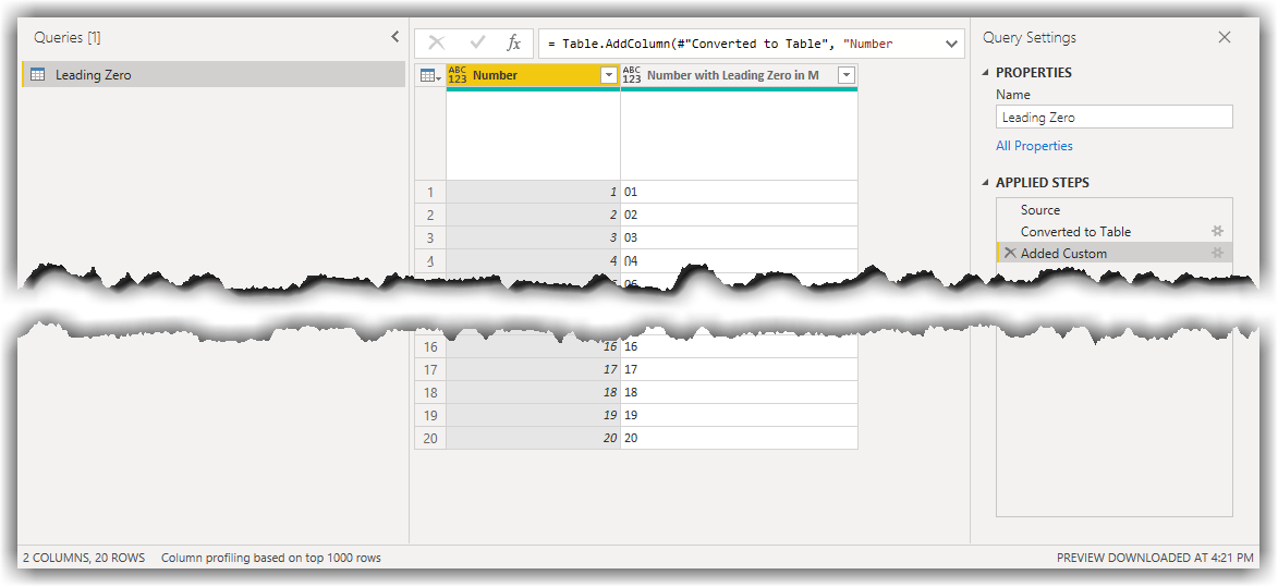 Quick Tips Adding Leading Zero To Integer Values Padding With DAX Quick Tips Adding Leading Zero To Integer Values Padding With DAX