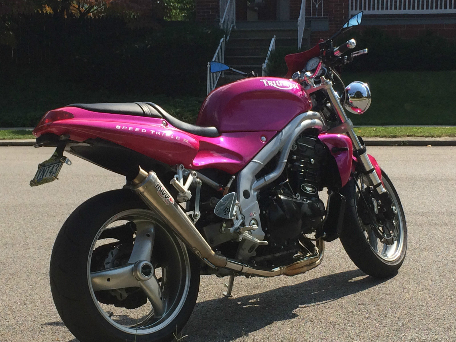 Don’t Call It Pink – 2001 Triumph Speed Triple | Bike-urious