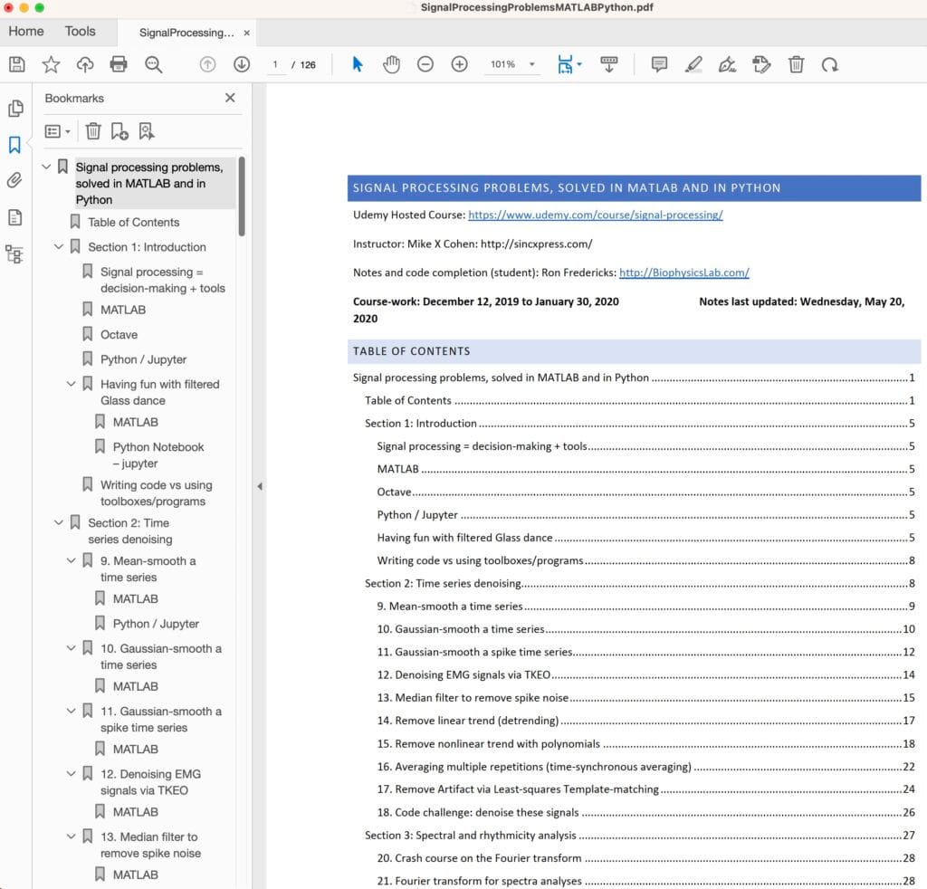 MATLAB Projects – Biophysics Lab