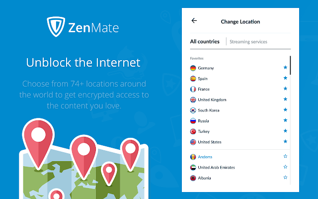 ZenMate VPN Introduces New And Improved Free Browser Extensions