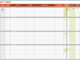 Free Printable Project Management Task List Template