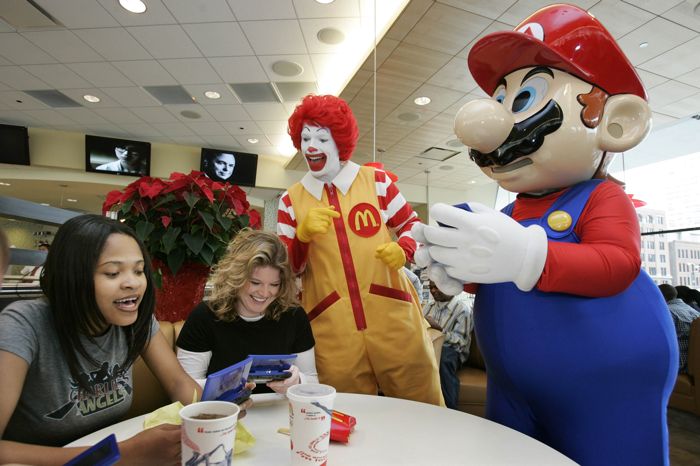 Ronald McDonald and Mario get together in Chicago - Boing Boing