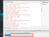 Using The Plugin Editor File Backup Tools Boldgrid