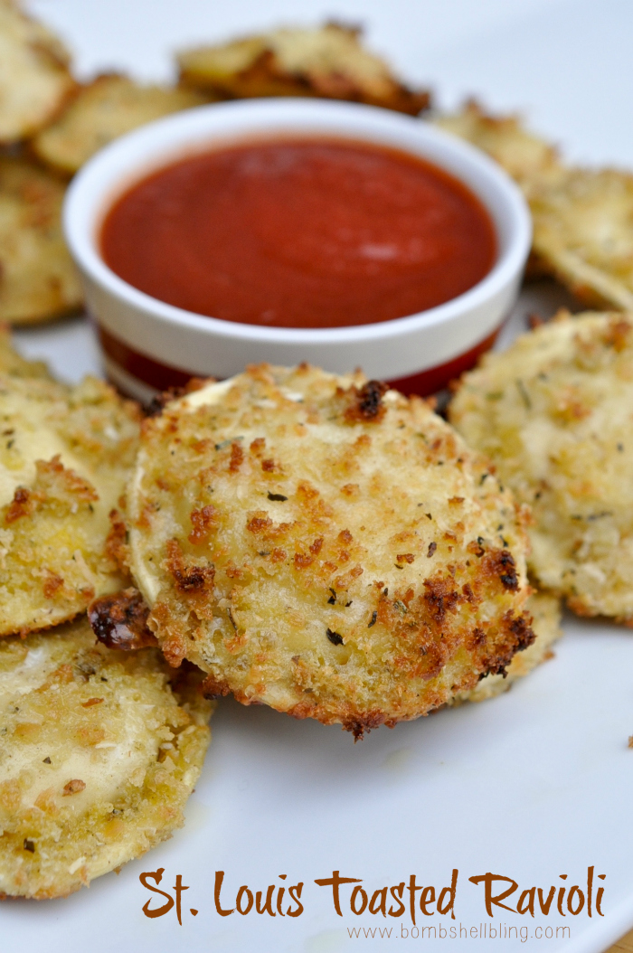 St. Louis Toasted Ravioli Recipe - Bombshell Bling