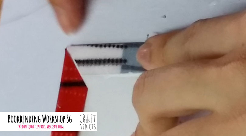 Case Binding Tutorial | Bookbinding Workshop Singapore