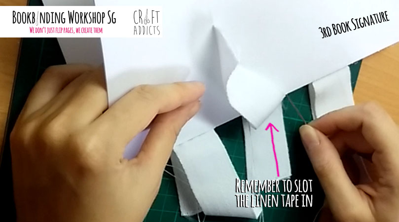 Case Binding Tutorial | Bookbinding Workshop Singapore