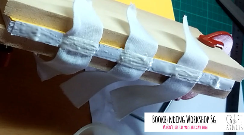 Case Binding Tutorial | Bookbinding Workshop Singapore