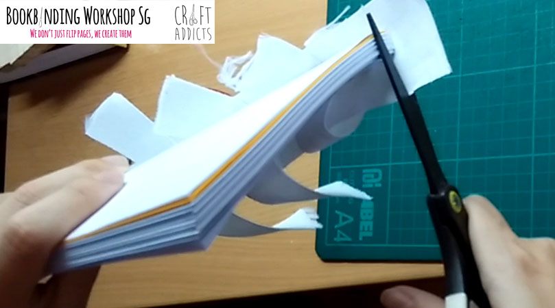 Case Binding Tutorial | Bookbinding Workshop Singapore