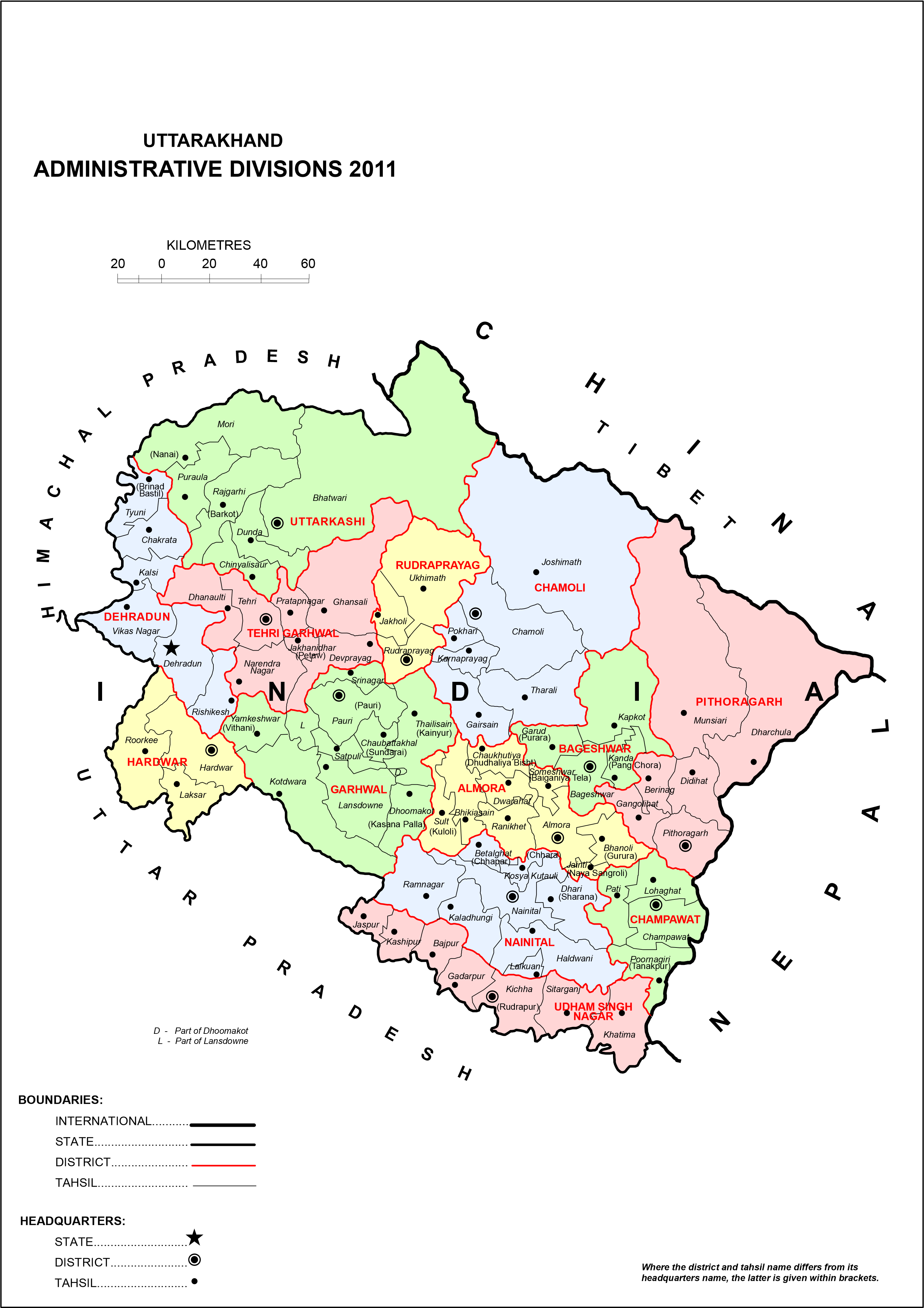 Uttarakhand Road Map