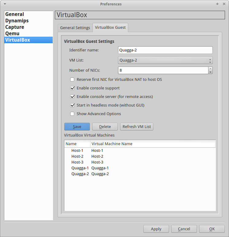 Set Up Gns3 With Open Source Routers Open Source Routing And Network Simulation