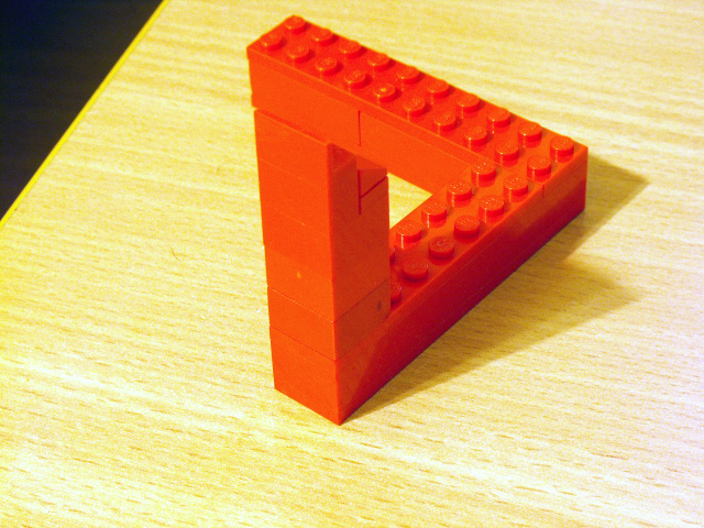 Build your own Penrose triangle | The Brothers Brick | LEGO Blog