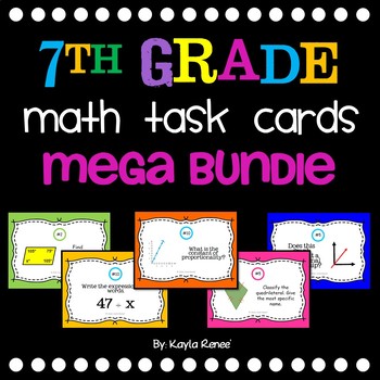7th Grade Math Practice - Bright in the Middle