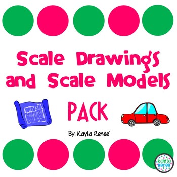 Scale Factor : Scale Drawings and Scale Models Lesson Bundle: 7.G.1 ...