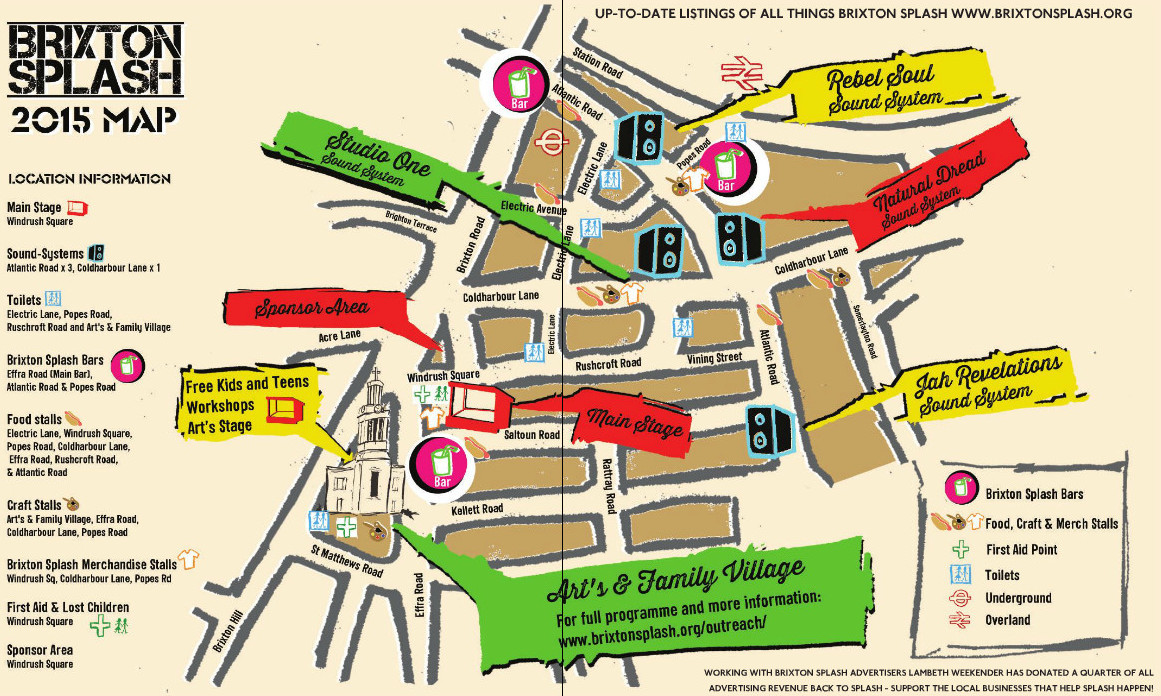 Brixton Splash 2015 – a guide to Sunday’s free street festival with ...