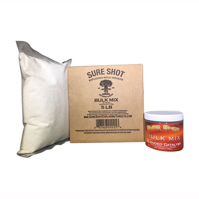 Sure Shot Exploding Rifle Targets – 5 Lb Exploding Target Bulk Mix Kit ...