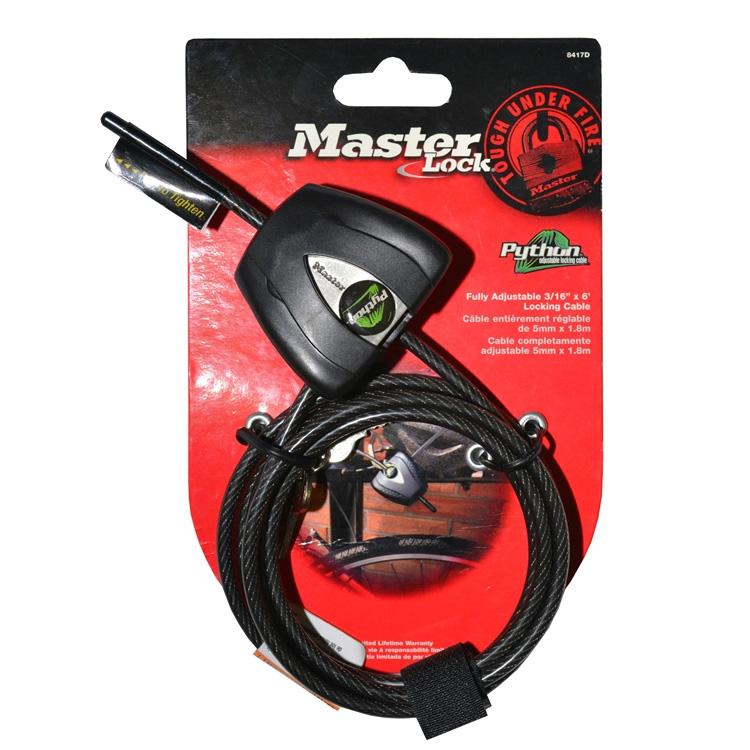 Master Lock Python Adjustable Locking Cable For Trail Cameras