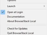 Set Up Local Testing In Browserstack App Accessibility Browserstack Docs