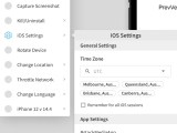 Access App Settings In Browserstack Real Ios Devices Using App Live