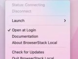 Set Up Local Testing In Browserstack App Accessibility Browserstack Docs
