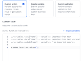 Configure Custom Actions Using Javascript Browserstack Docs