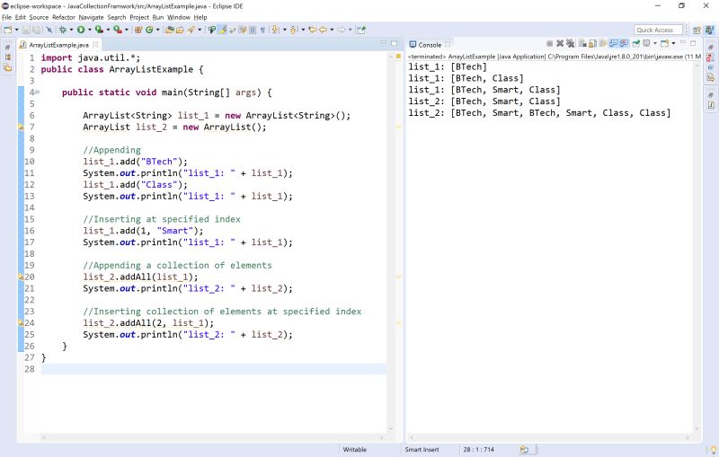 Java array add element - factorystorm
