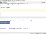 Python Tutorials String Handling Operations Functions