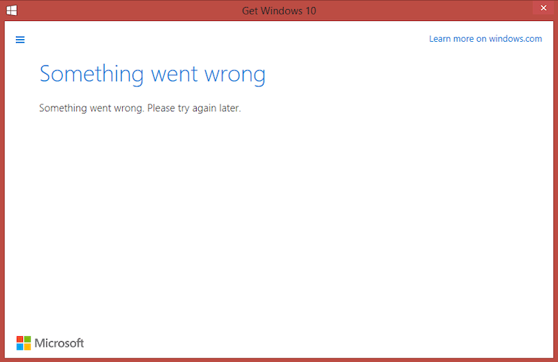 How to fix "Something went wrong" error in Windows 10 - BugsFighter