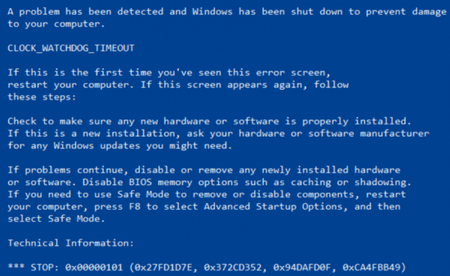 Cómo solucionar el error CLOCK_WATCHDOG_TIMEOUT en Windows 10/11 ...