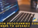 Python Programming Course Beginner To Advance In India 2026