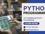 Python Programming Training Institute In Hyderabad