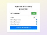 Javascript Random Password Generator Bytewebster