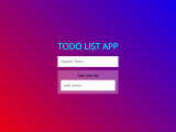 Todo List App Using Javascript Or Css Bytewebster