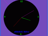 Creating Analog Clock In Java